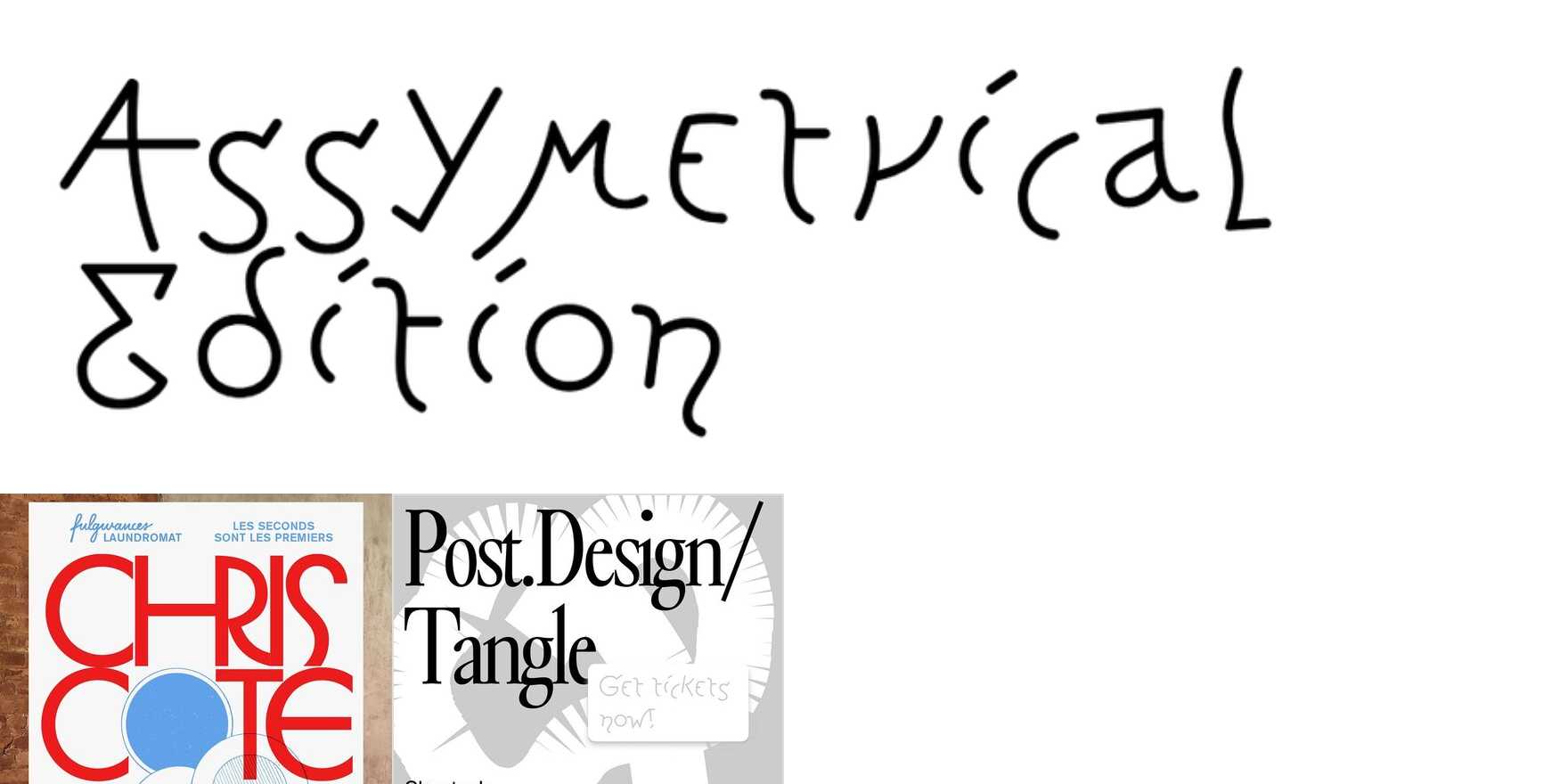 Asymmetrical Edition in use - Fonts In Use