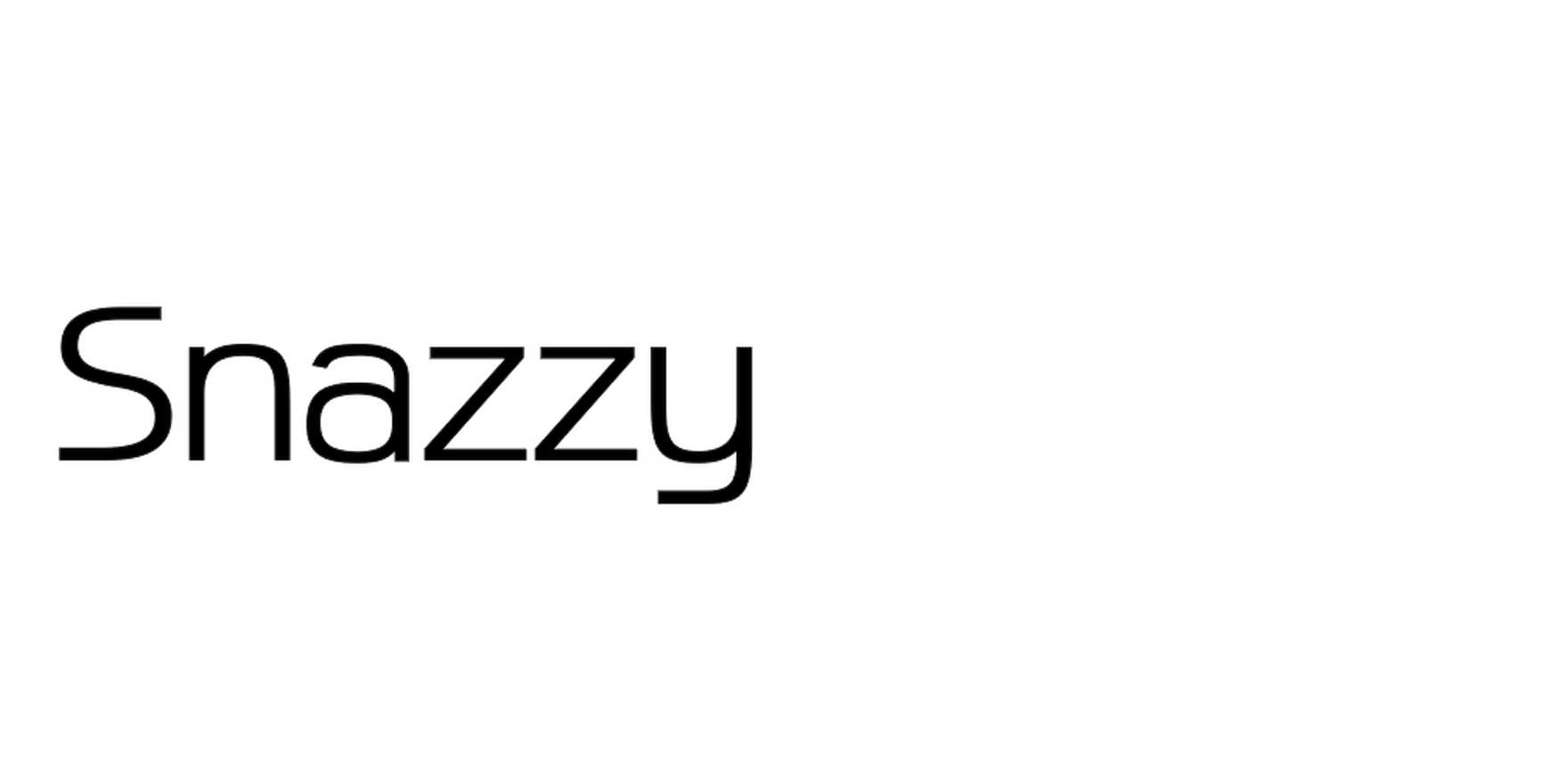 Snazzy in use - Fonts In Use