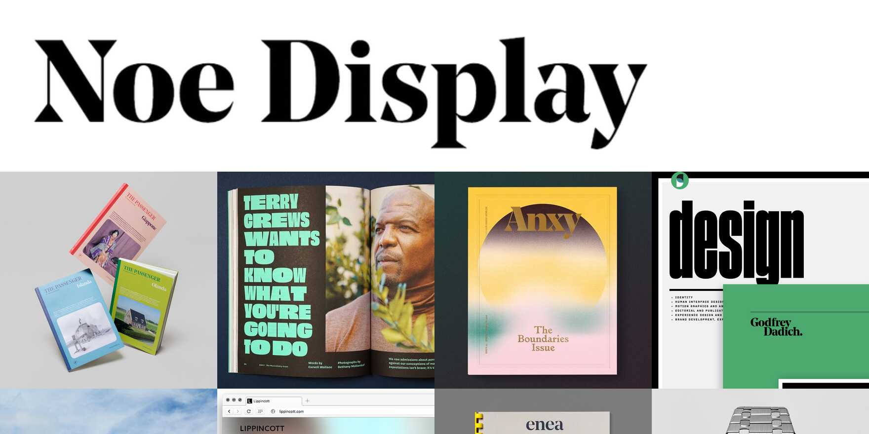 Noe Display in use - Fonts In Use