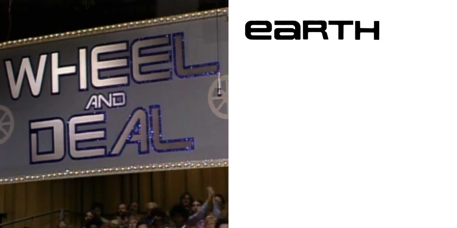 Wheel and Deal game show logo in Sanford & Son - Fonts In Use