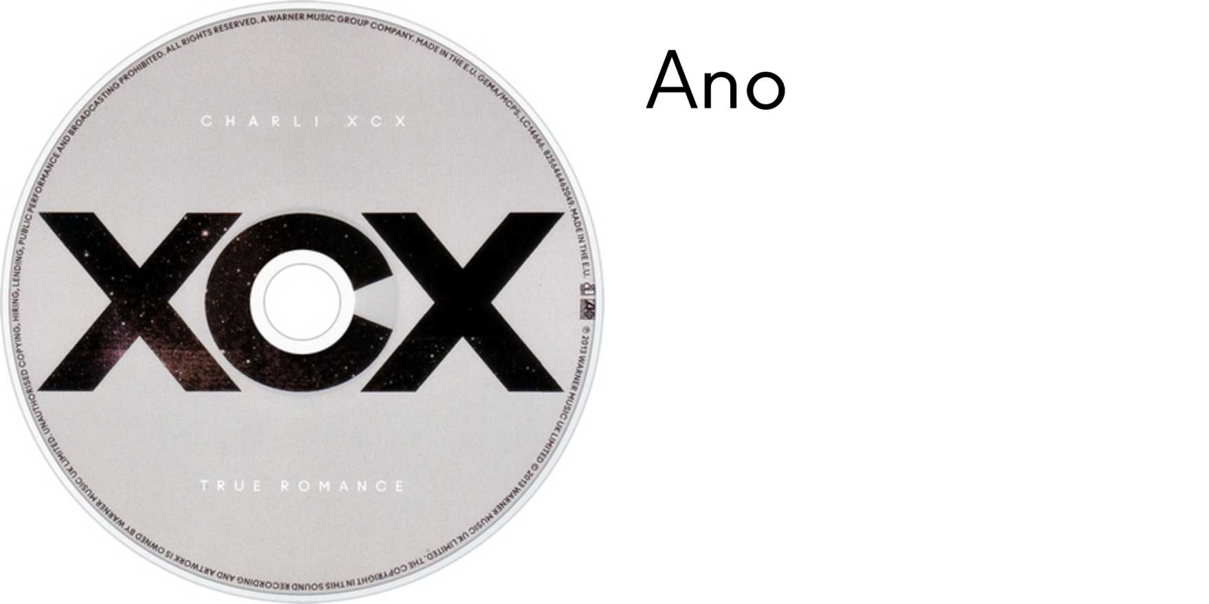 Charli XCX - Fonts In Use