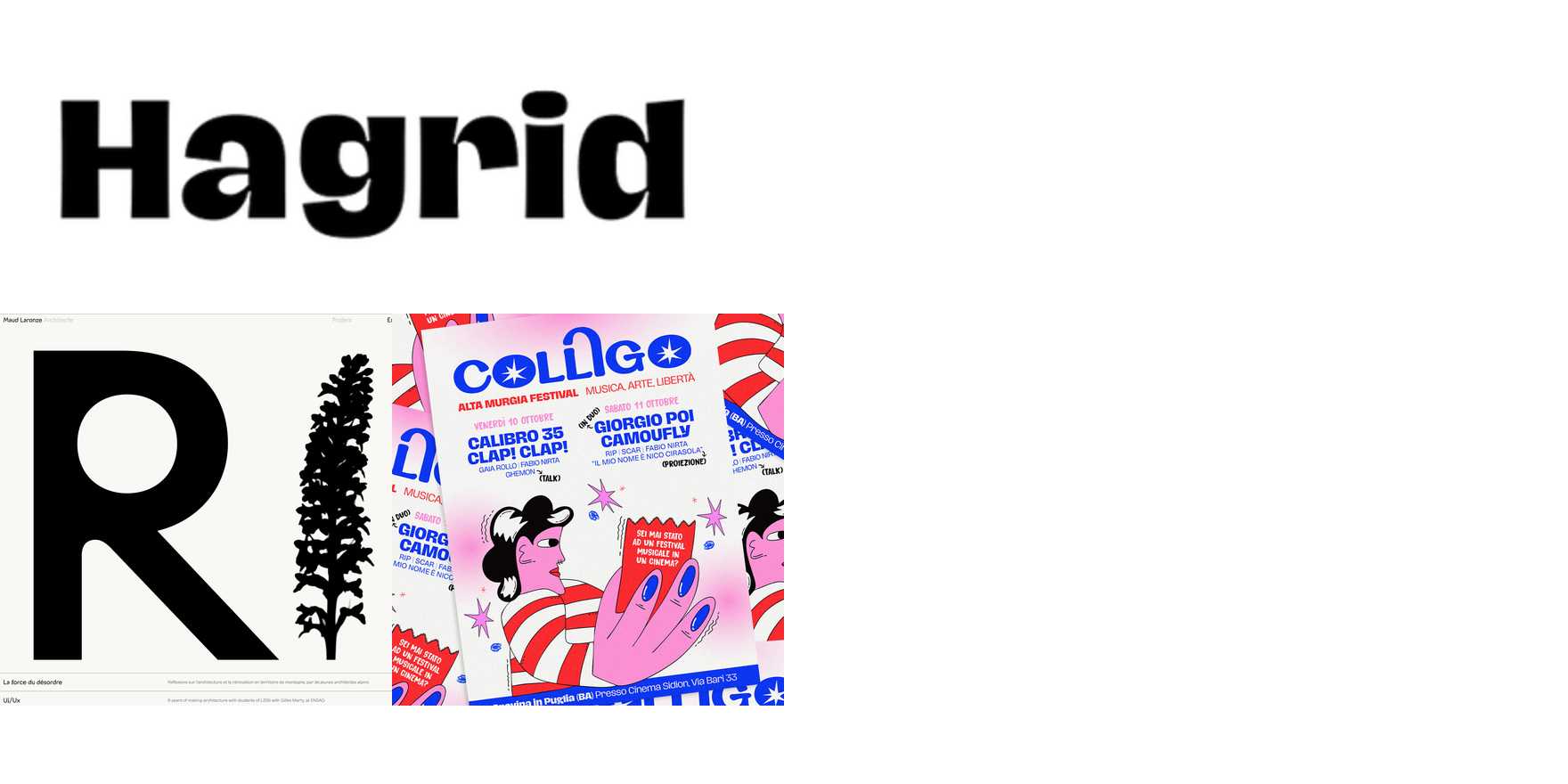 Hagrid in use - Fonts In Use