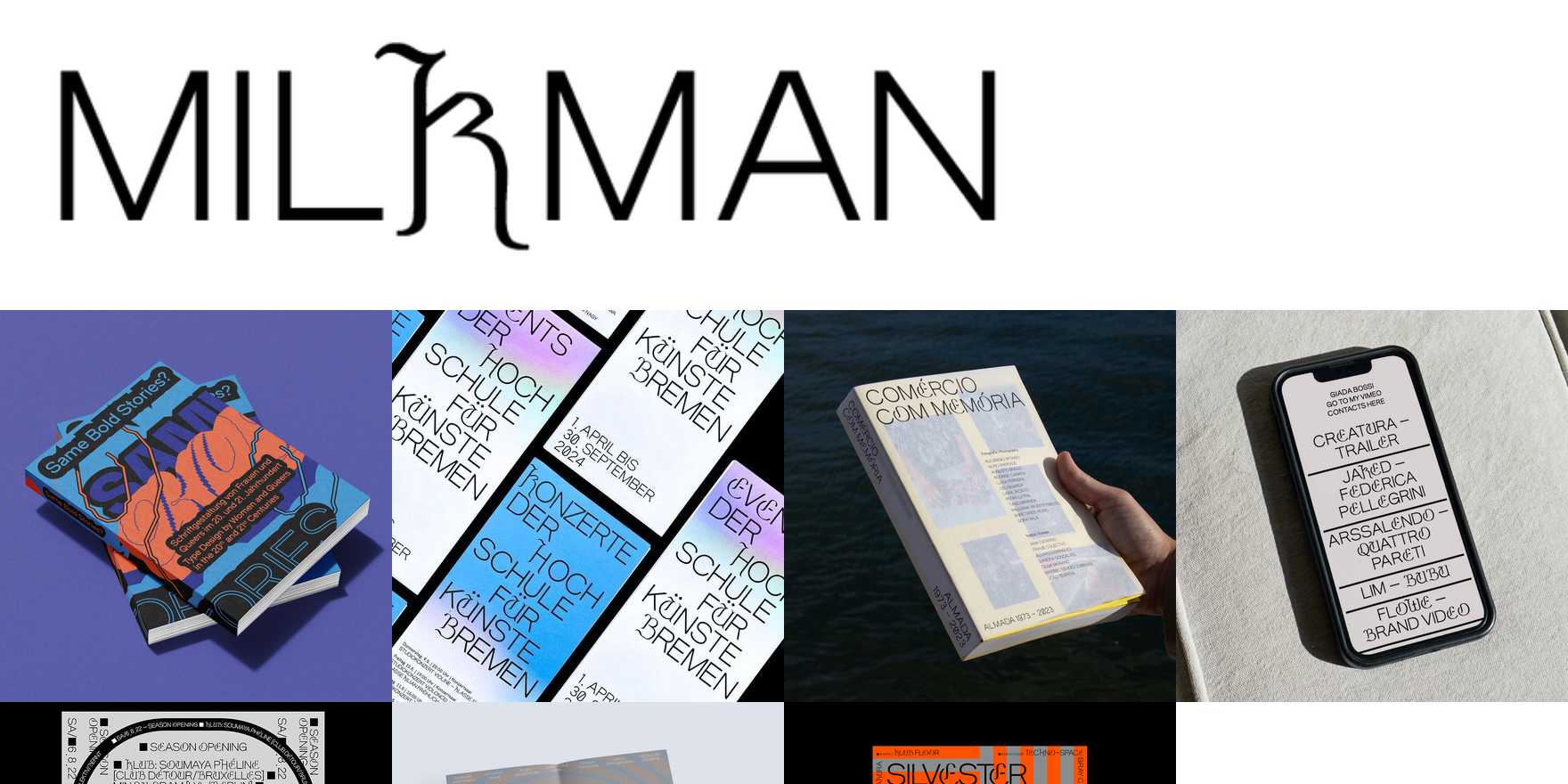 Milkman in use - Fonts In Use