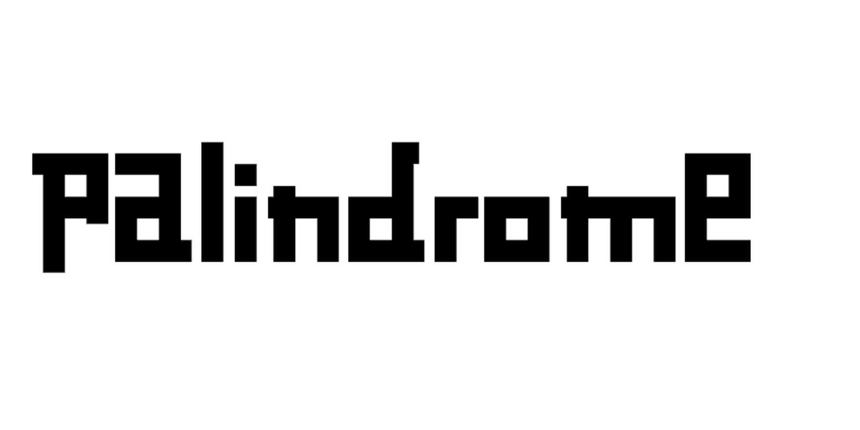 Palindrome in use - Fonts In Use
