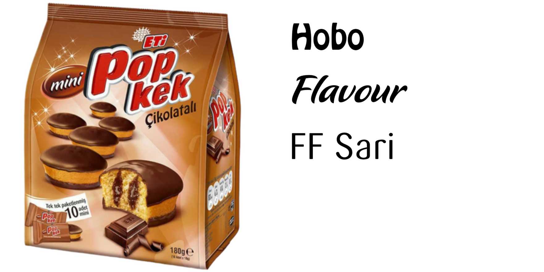 Eti Pop Kek packaging - Fonts In Use