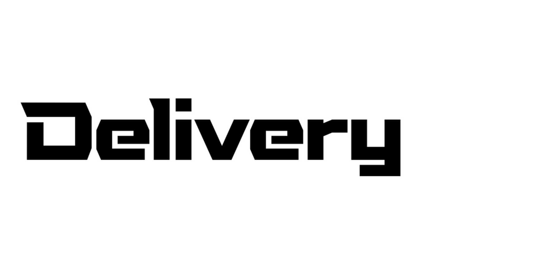 Delivery in use - Fonts In Use