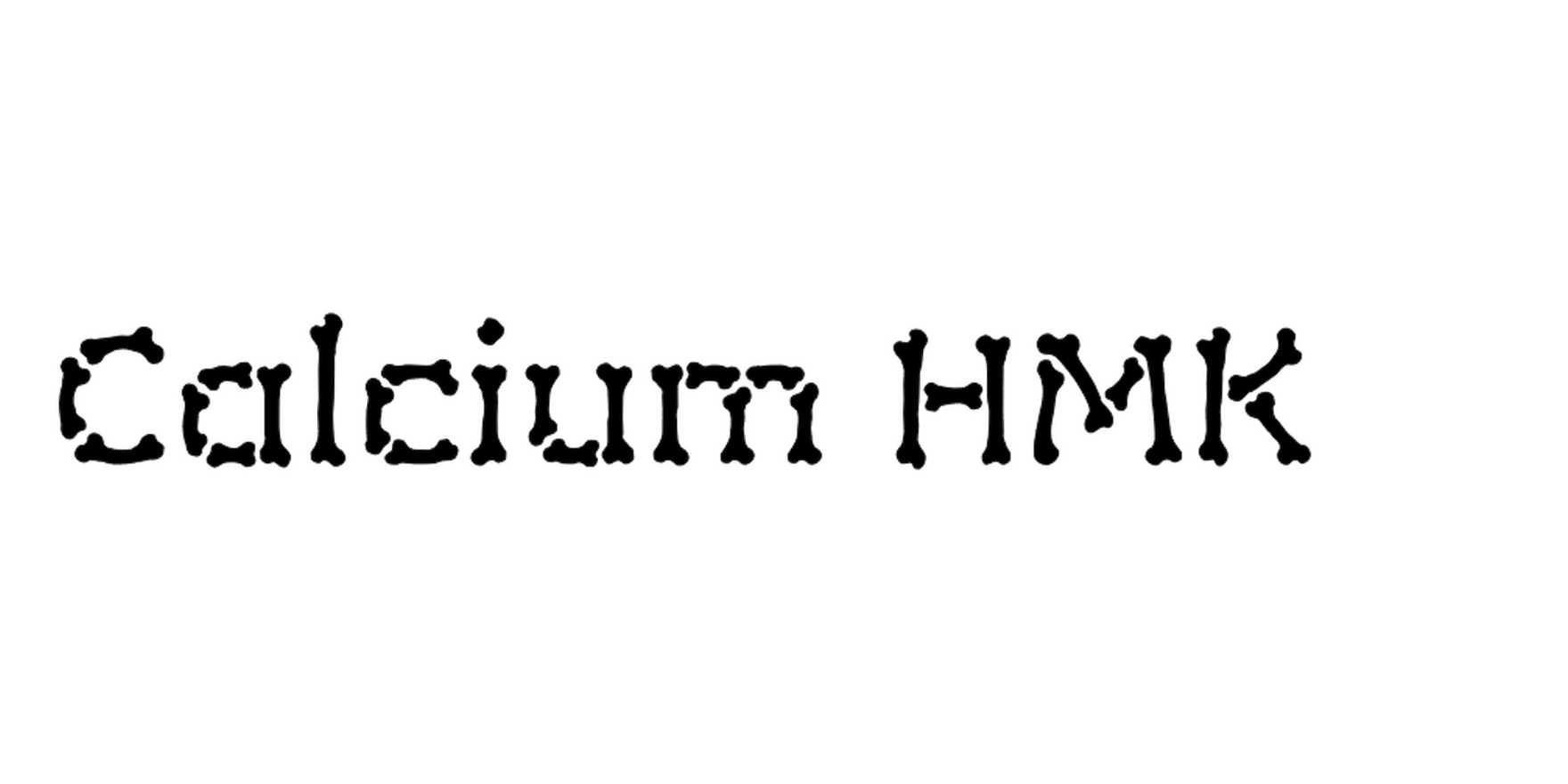 Calcium HMK in use - Fonts In Use
