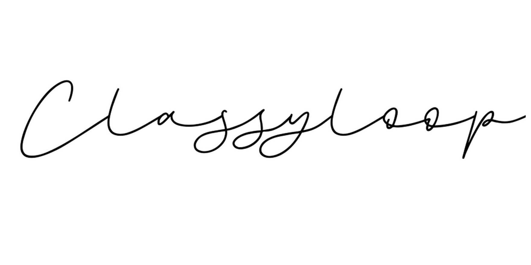 Classyloop in use - Fonts In Use