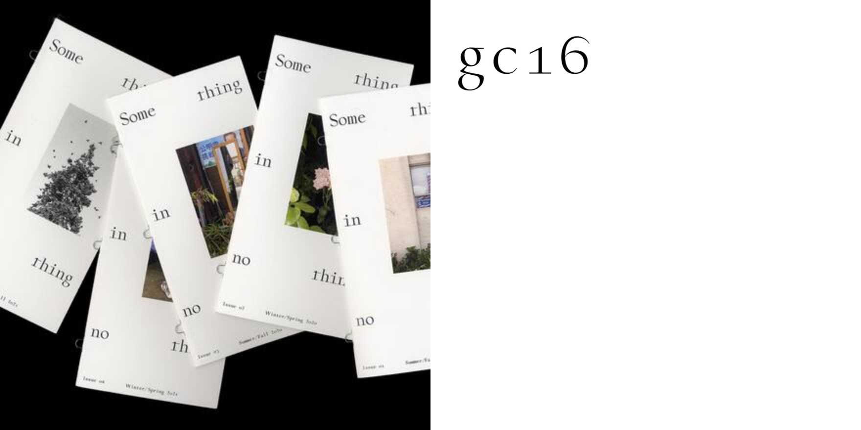 Something in Nothing - Fonts In Use