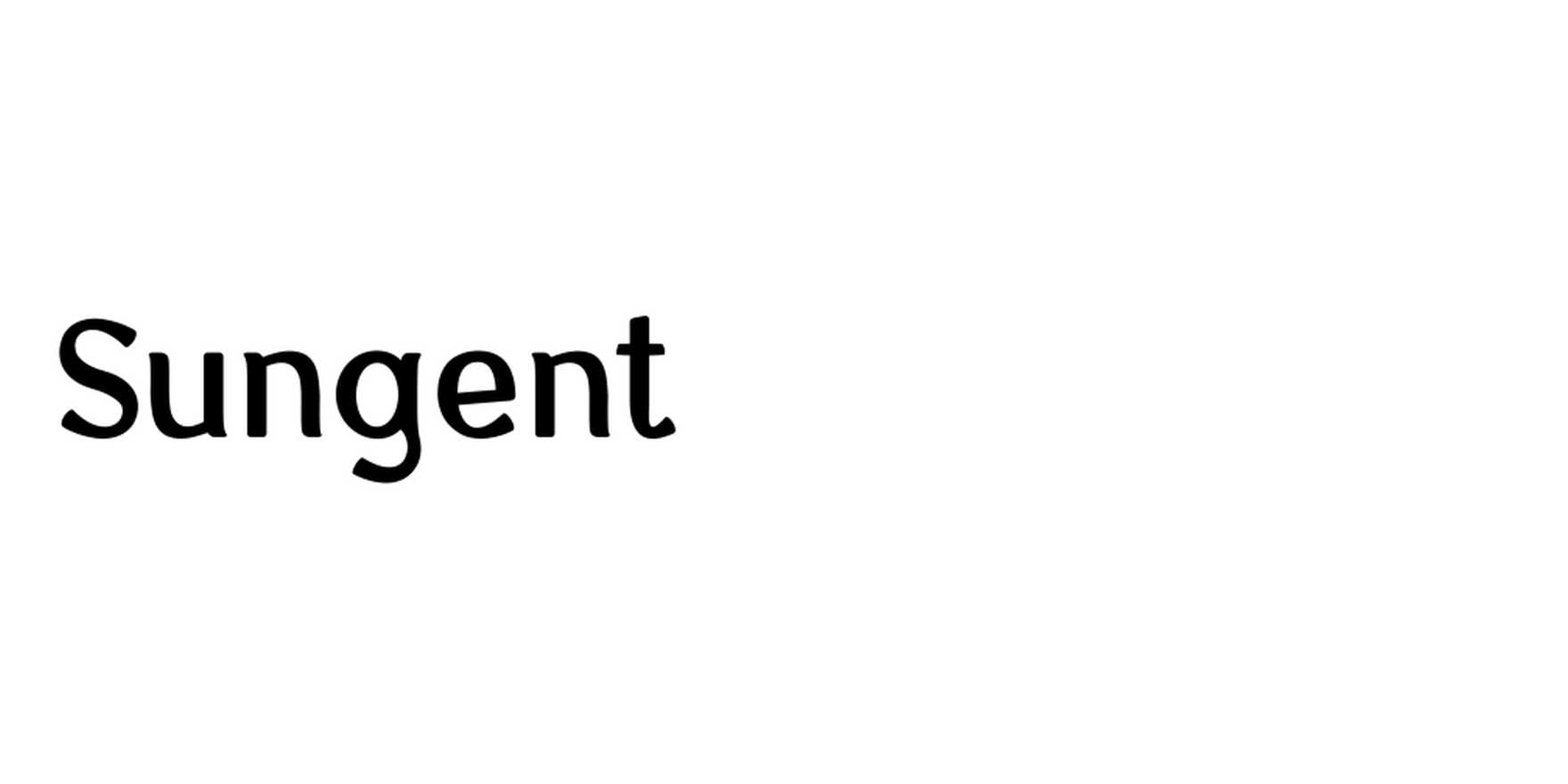 Sungent in use - Fonts In Use