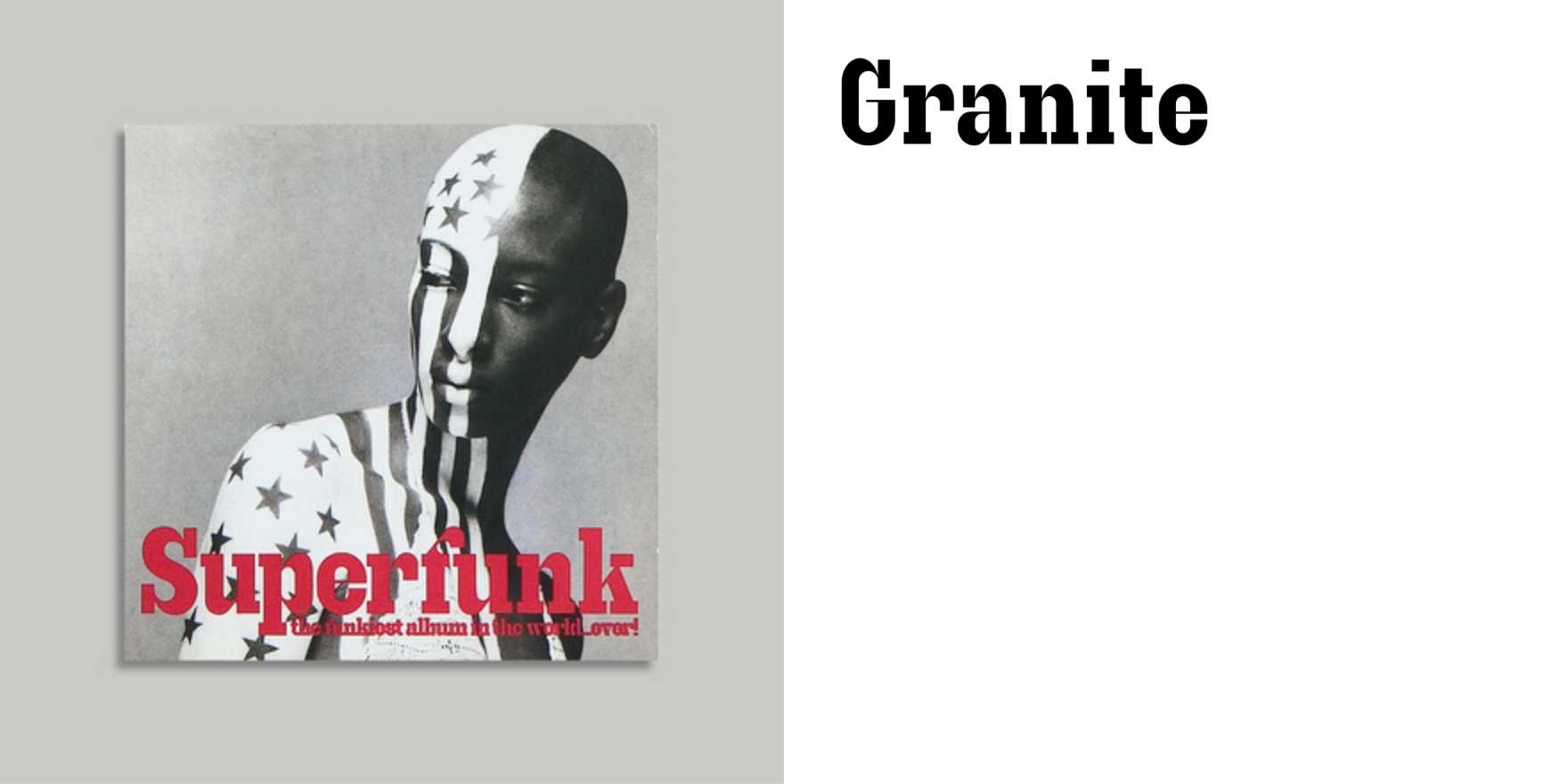 Superfunk - Fonts In Use