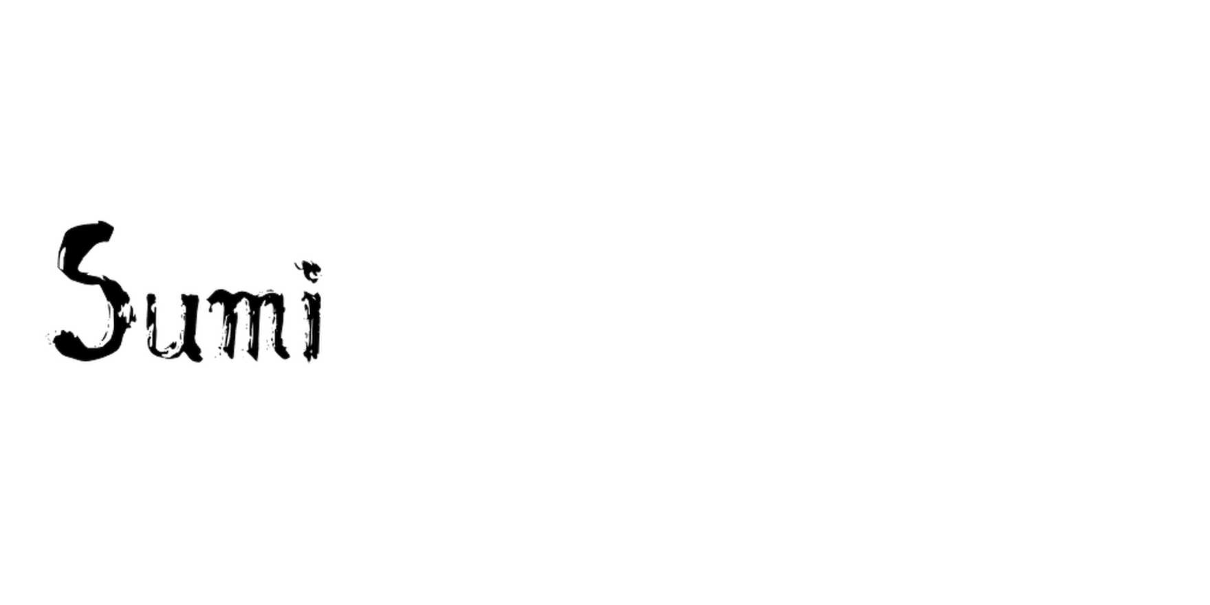 Sumi in use - Fonts In Use