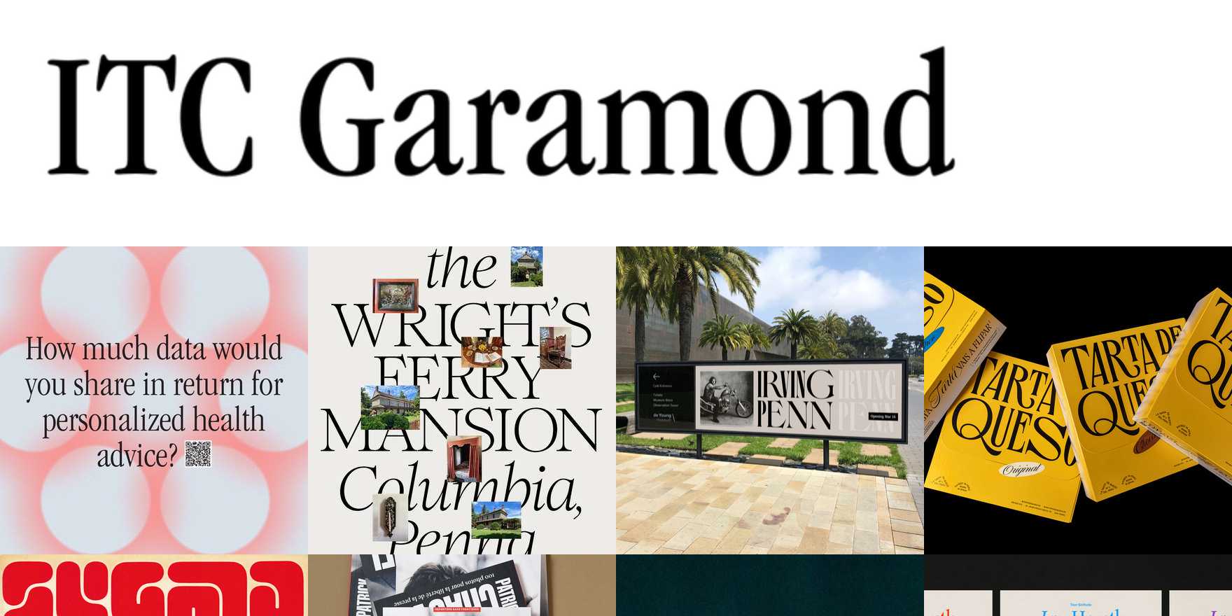 ITC Garamond in use - Fonts In Use
