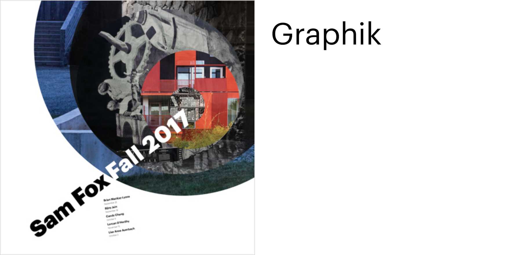 Sam Fox Fall 2017 calendar - Fonts In Use