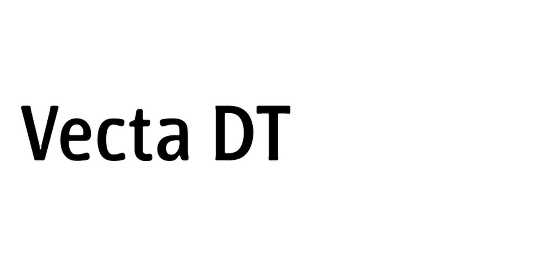 Vecta DT in use - Fonts In Use