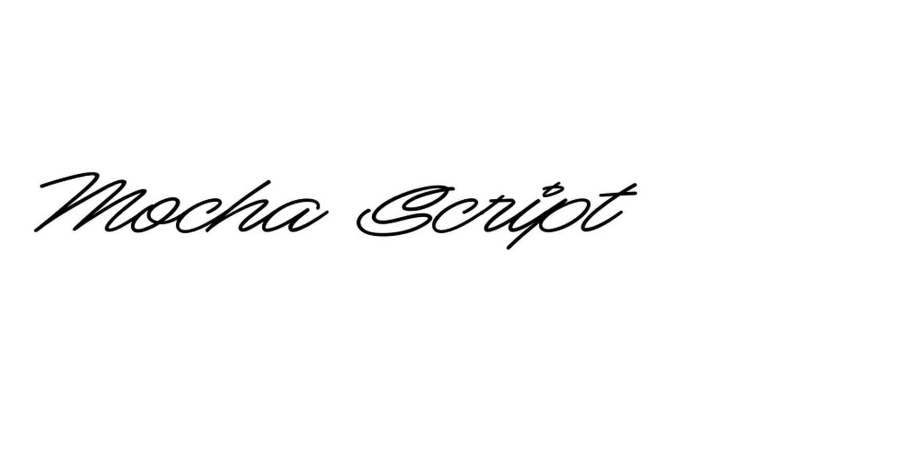 Mocha Script in use - Fonts In Use