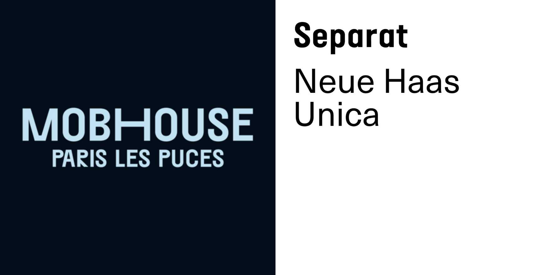 MOB House - Fonts In Use