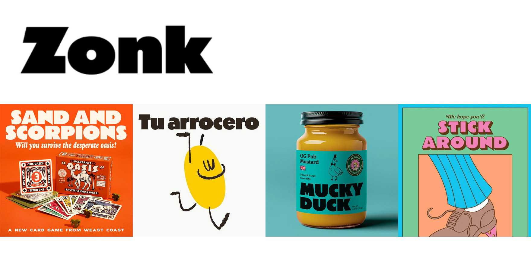 Zonk in use - Fonts In Use