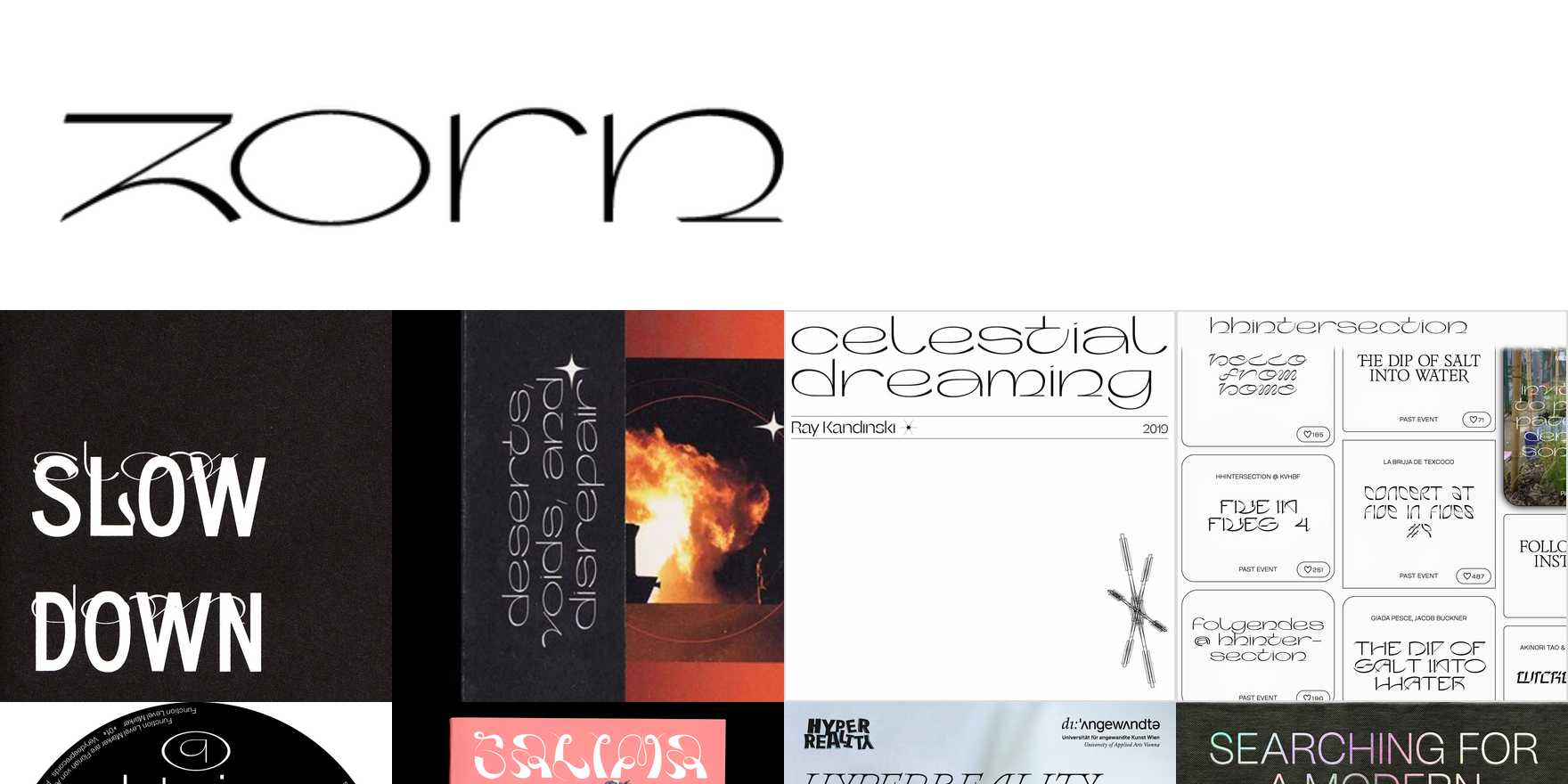 Zorn in use - Fonts In Use