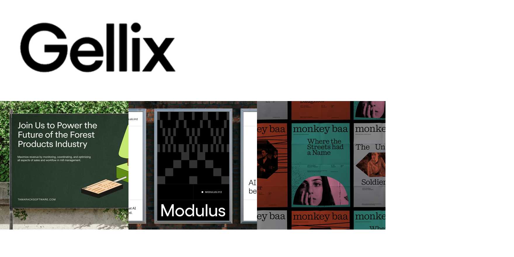 Gellix in use - Fonts In Use