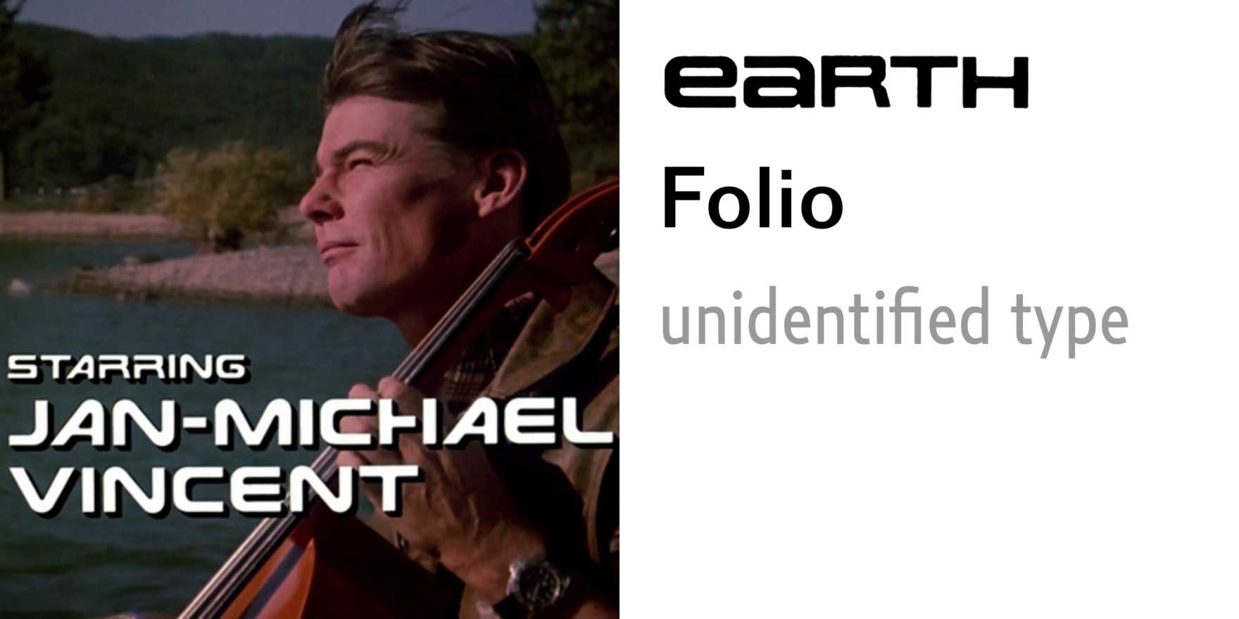 Airwolf title sequence - Fonts In Use