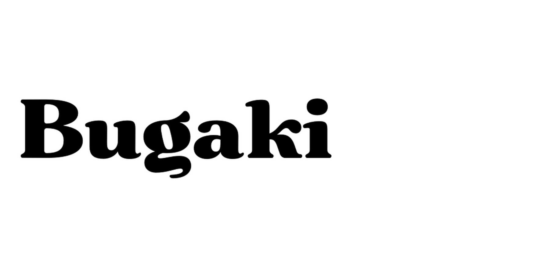 Bugaki in use - Fonts In Use