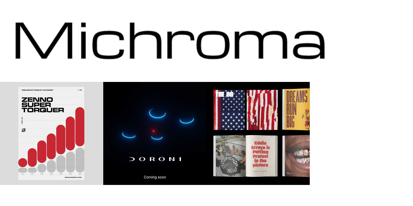 Michroma in use - Fonts In Use