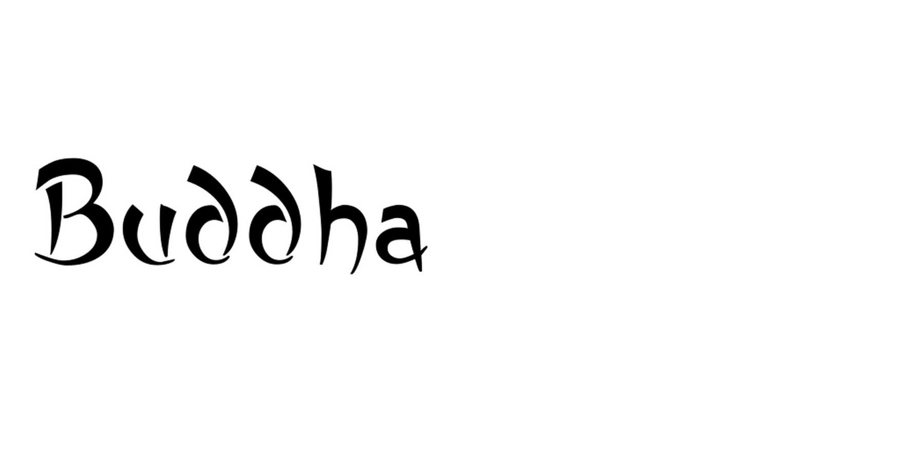 Buddha in use - Fonts In Use