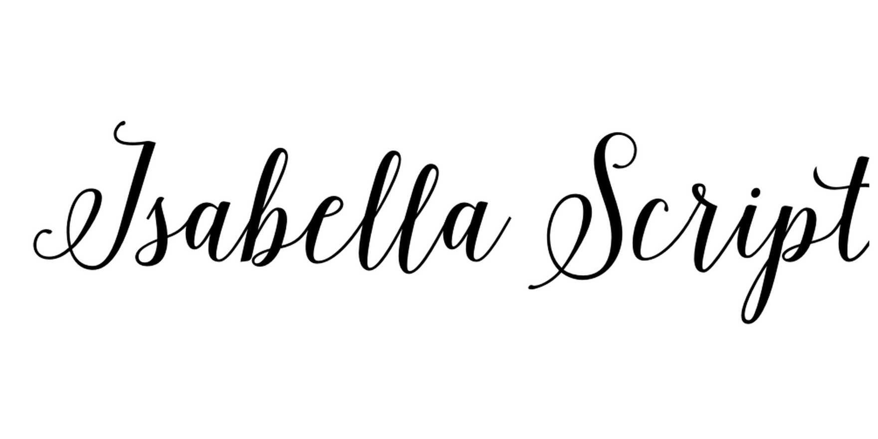 Isabella Script in use - Fonts In Use