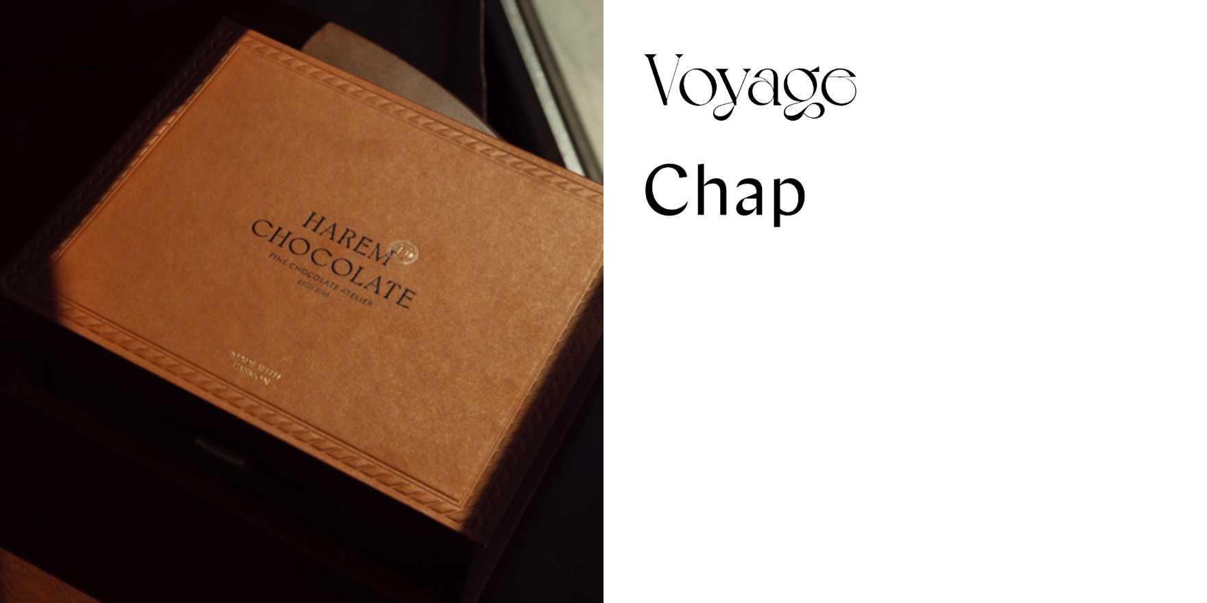 Harem Chocolate - Fonts In Use