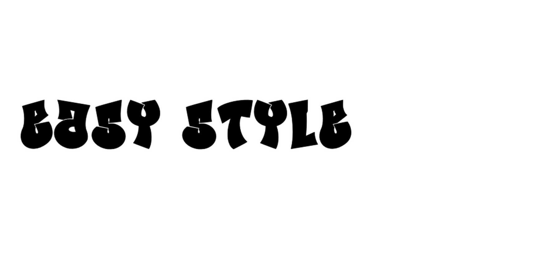 Easy Style in use - Fonts In Use