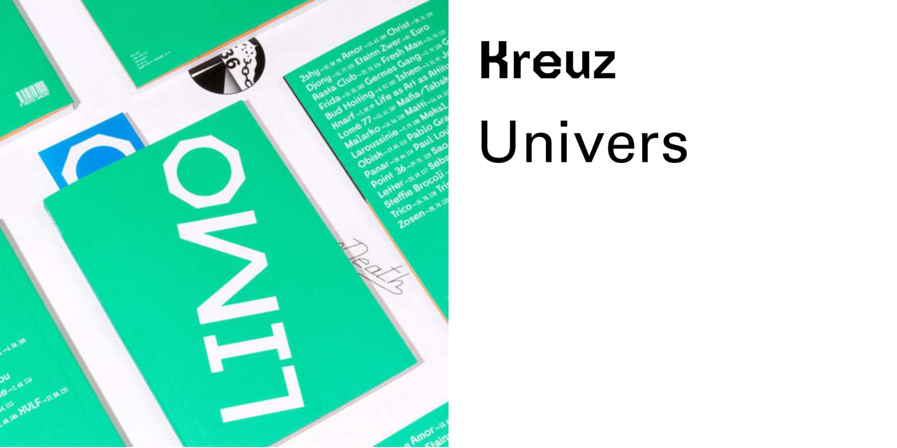 Limo book and website - Fonts In Use