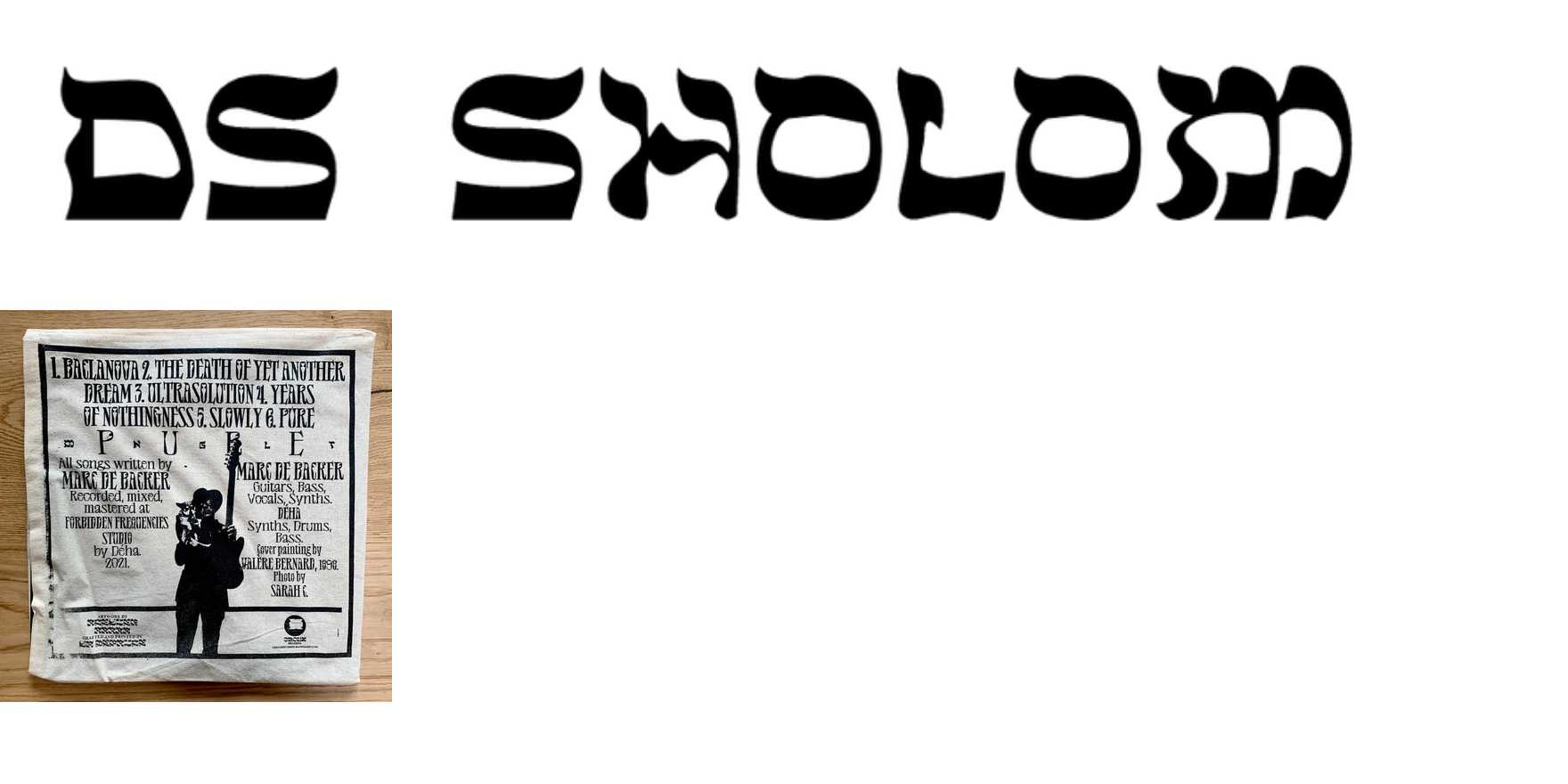 DS Sholom in use - Fonts In Use
