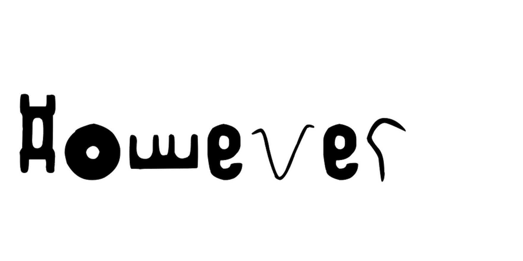 However in use - Fonts In Use