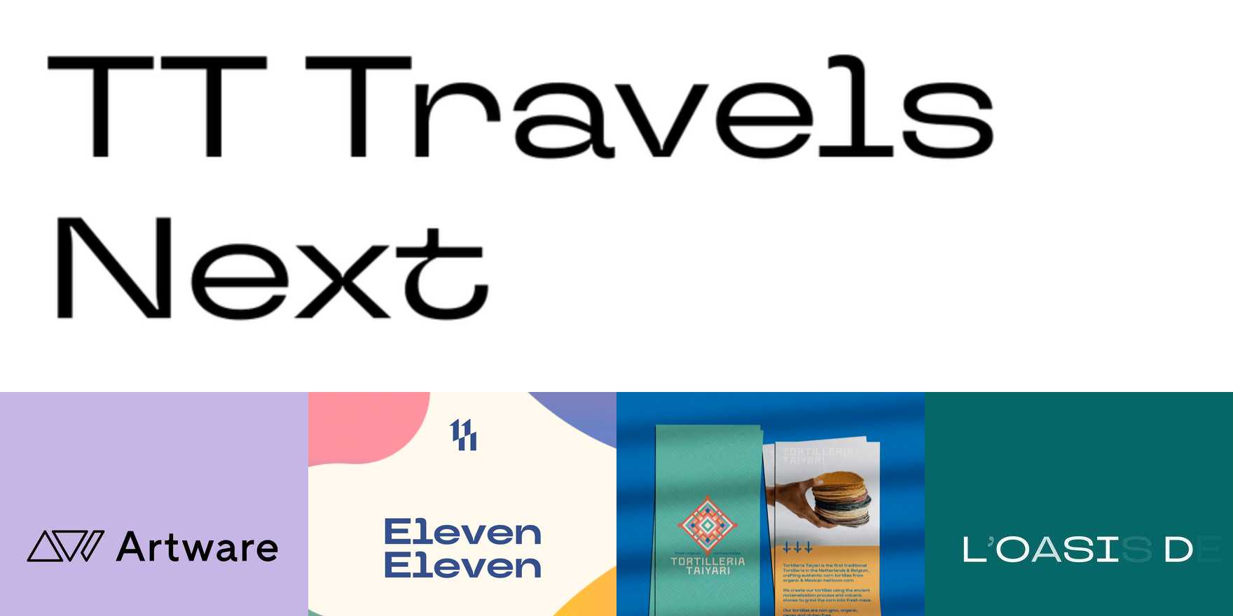 TT Travels Next in use - Fonts In Use