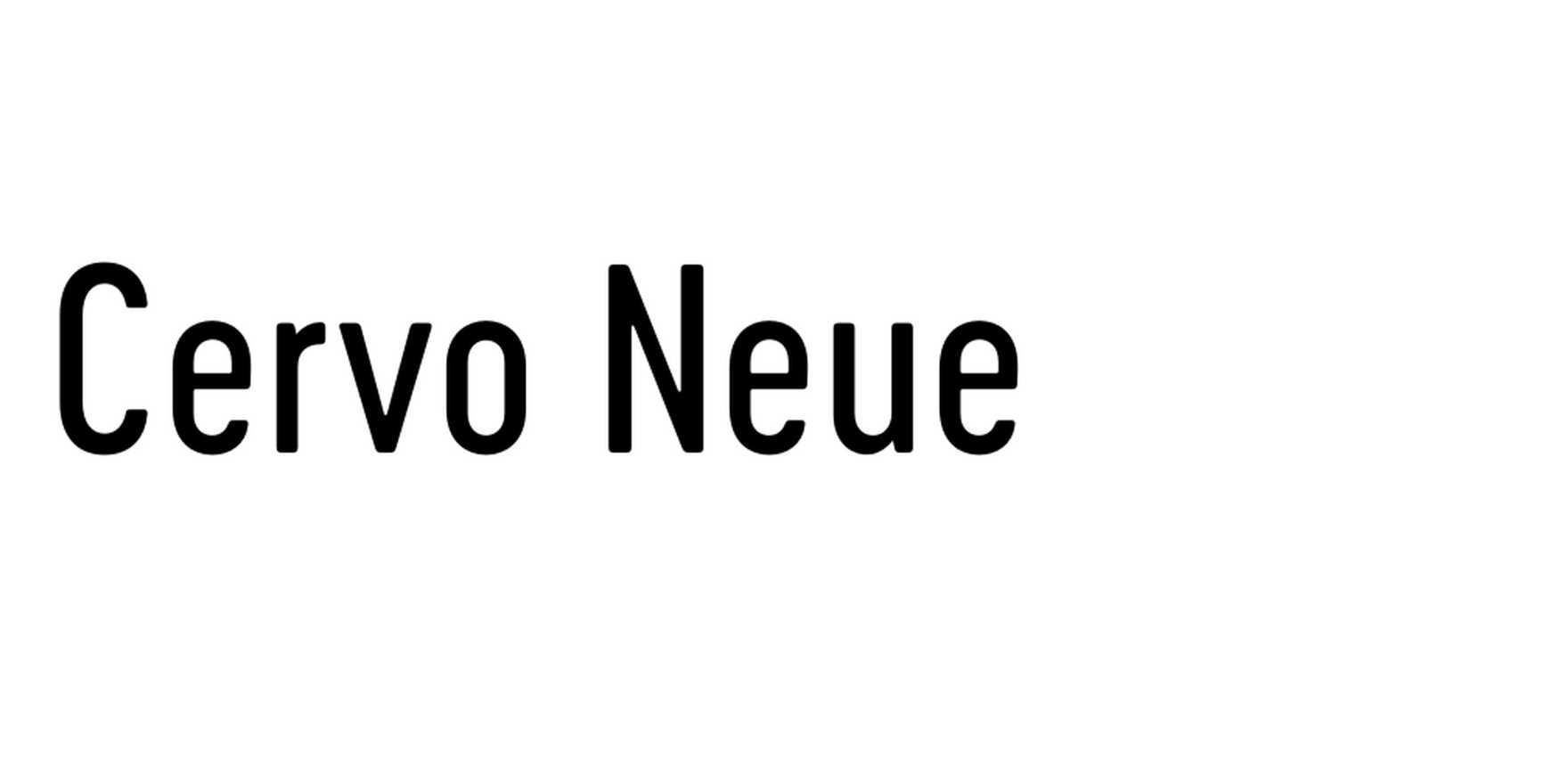 Cervo Neue in use - Fonts In Use