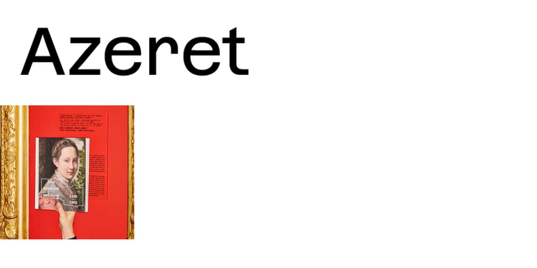 Azeret in use - Fonts In Use