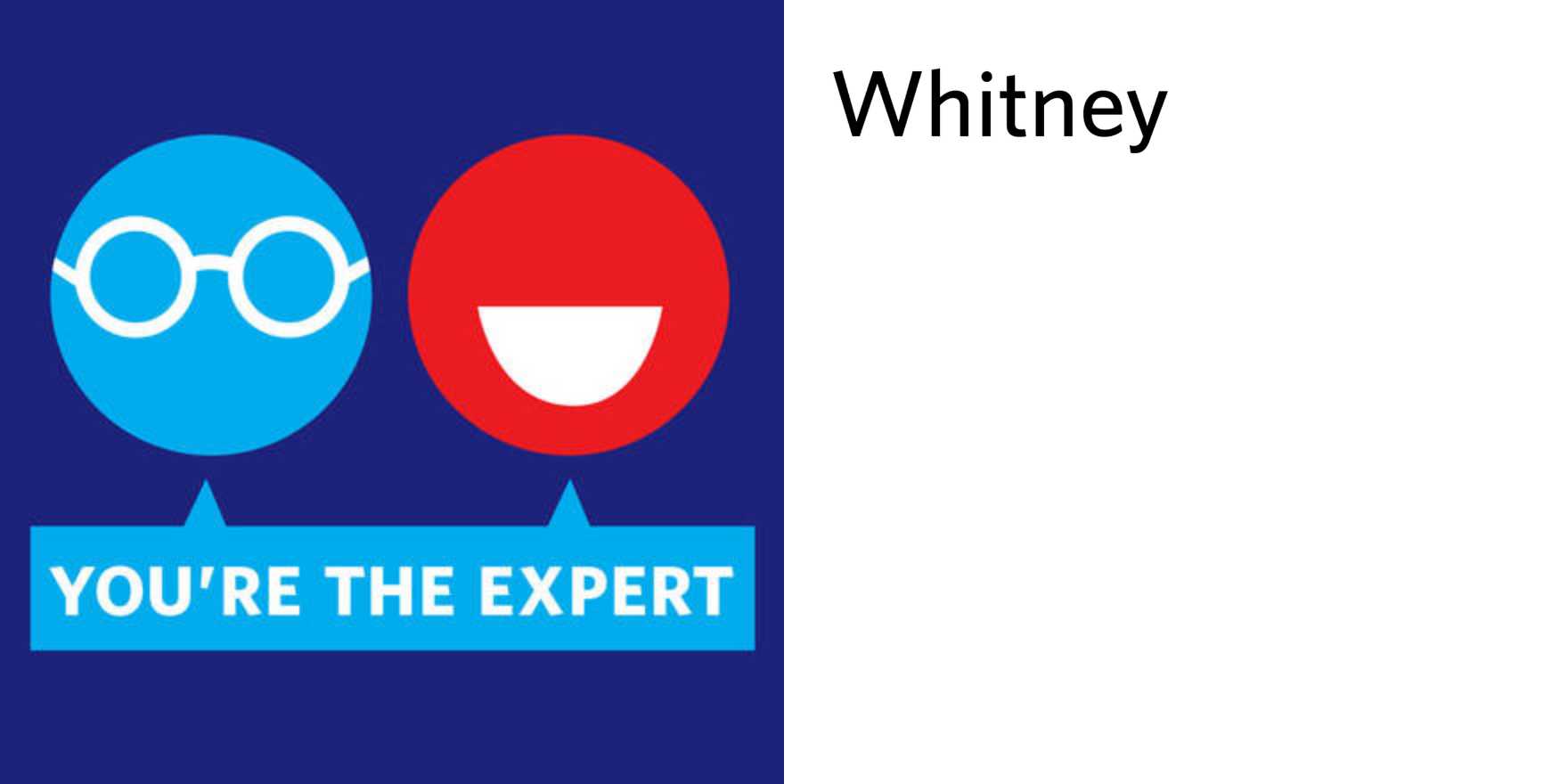 You’re The Expert - Fonts In Use