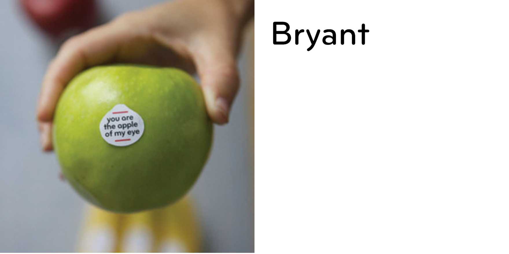 Fruit stickers for kids - Fonts In Use