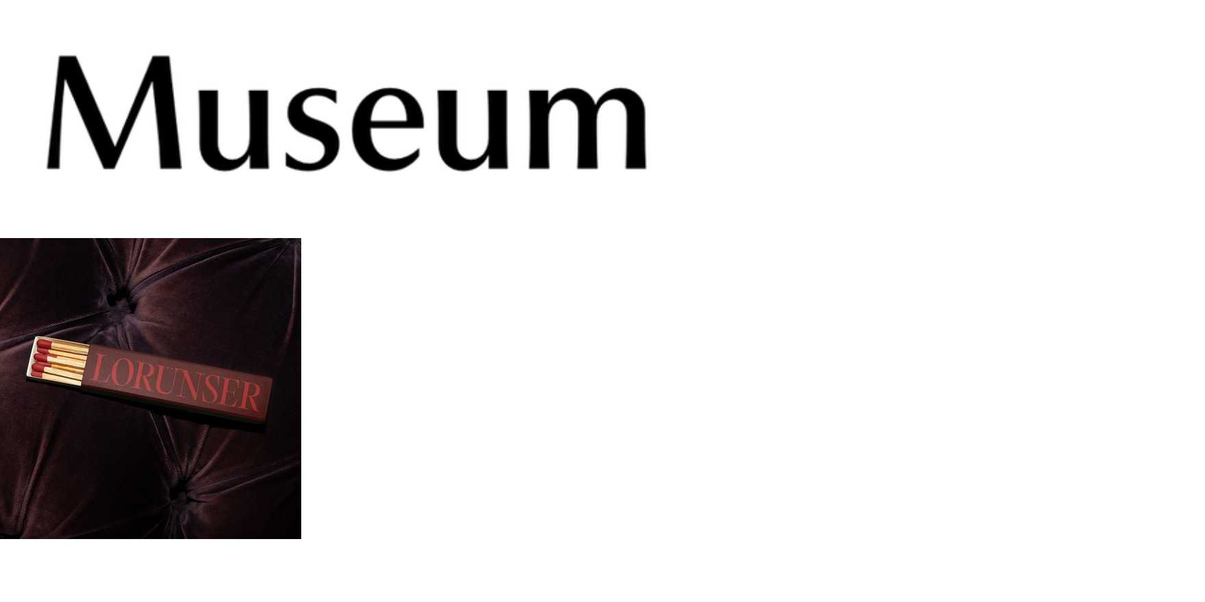 Museum in use - Fonts In Use