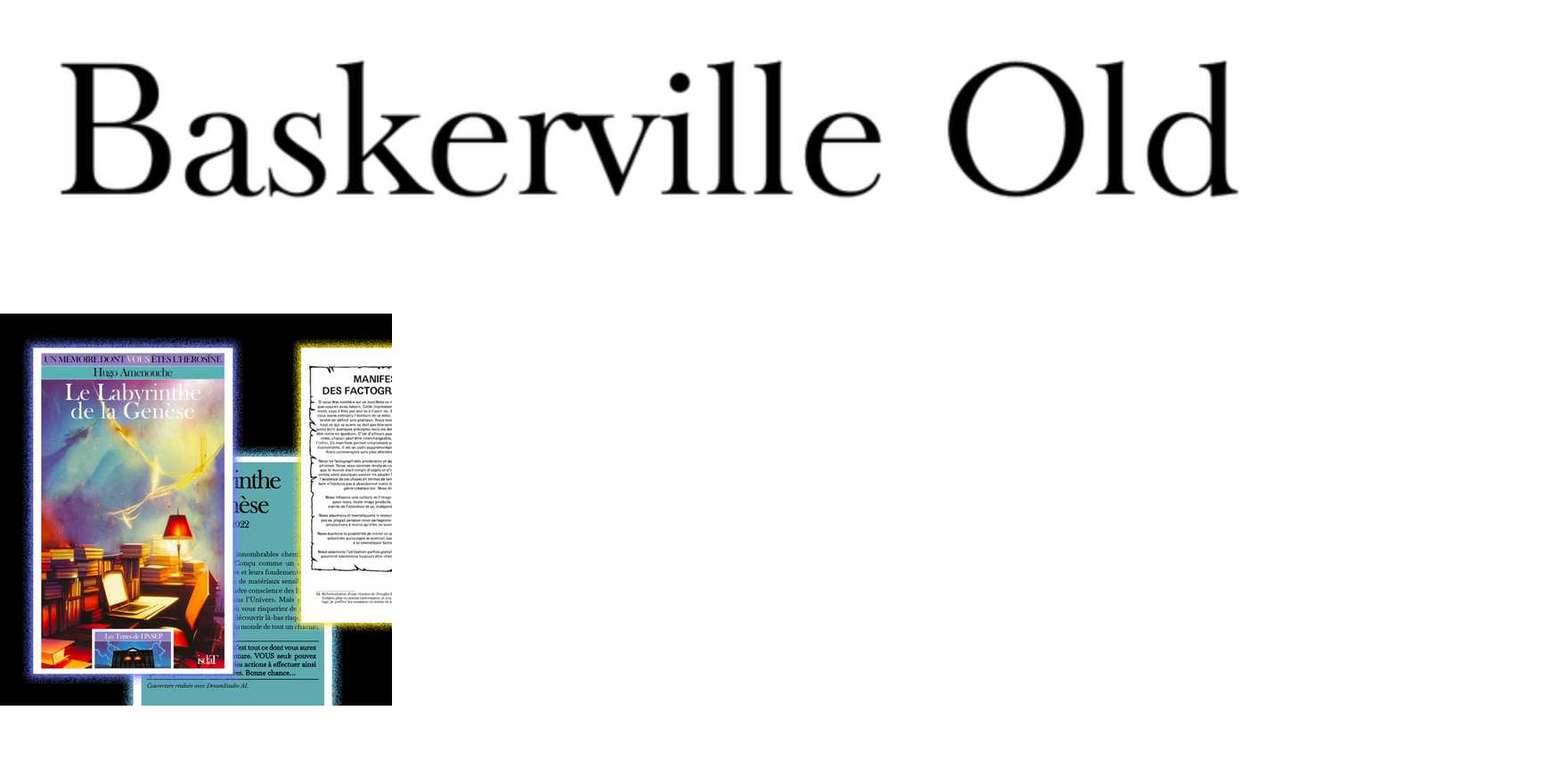 Baskerville Old in use - Fonts In Use