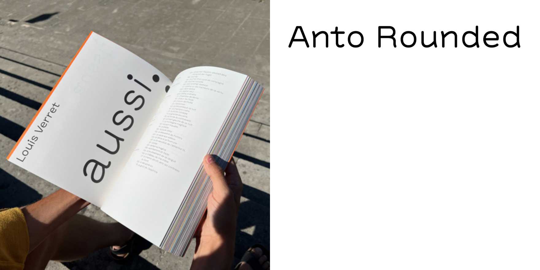 Aussi: by Louis Verret - Fonts In Use