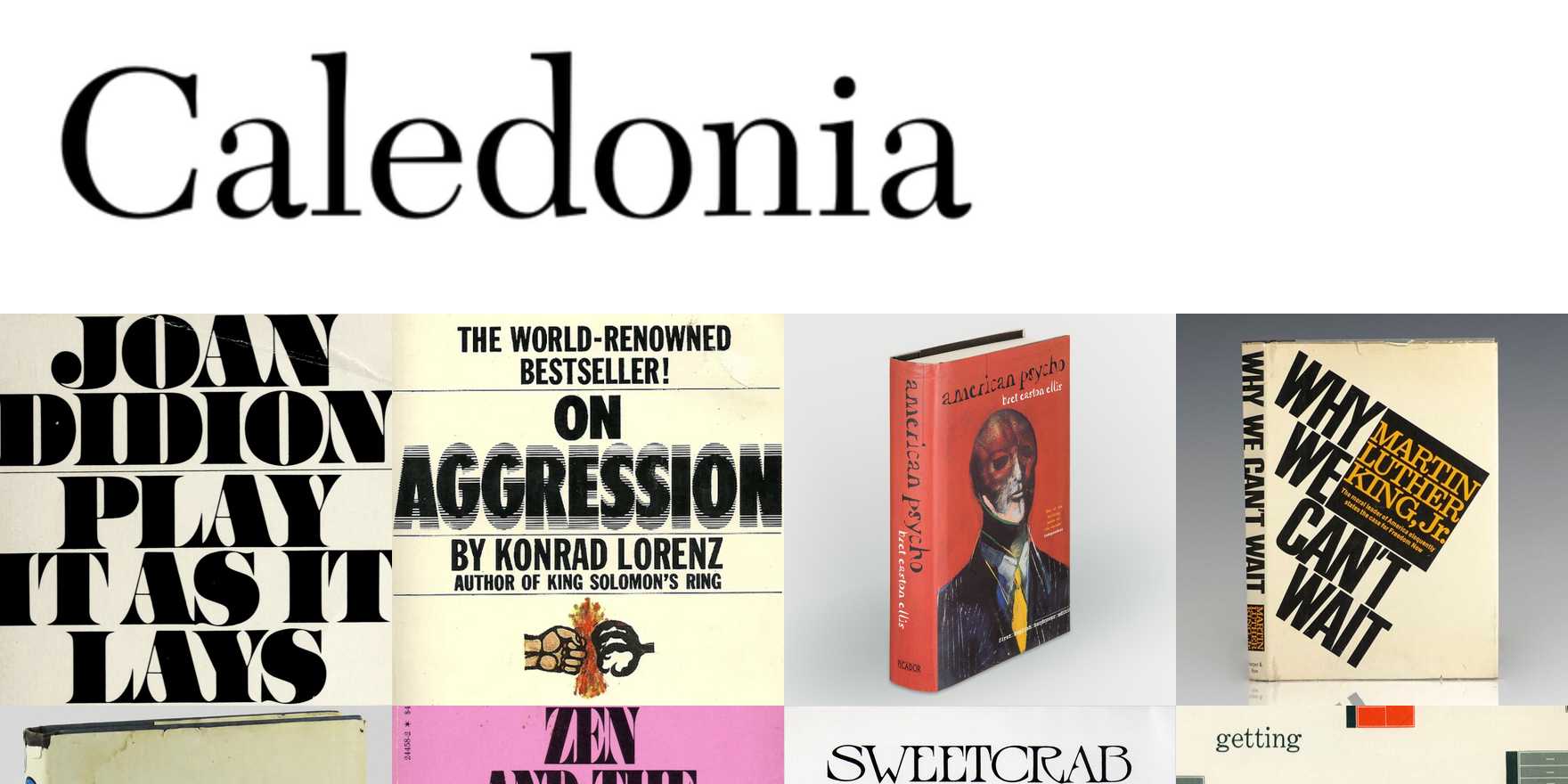 Caledonia in use - Fonts In Use