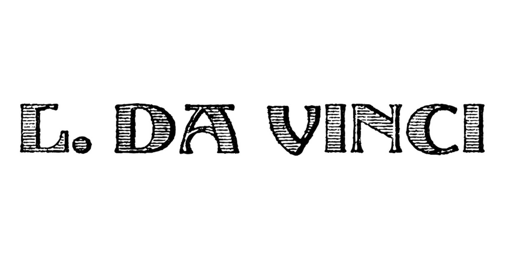 Leonardo da Vinci in use - Fonts In Use