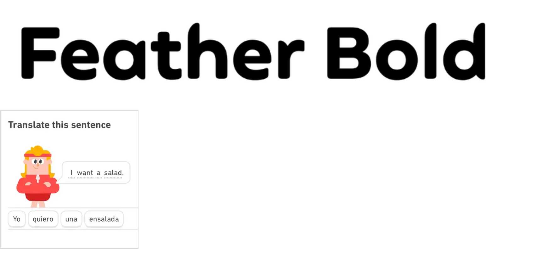 Feather Bold in use - Fonts In Use