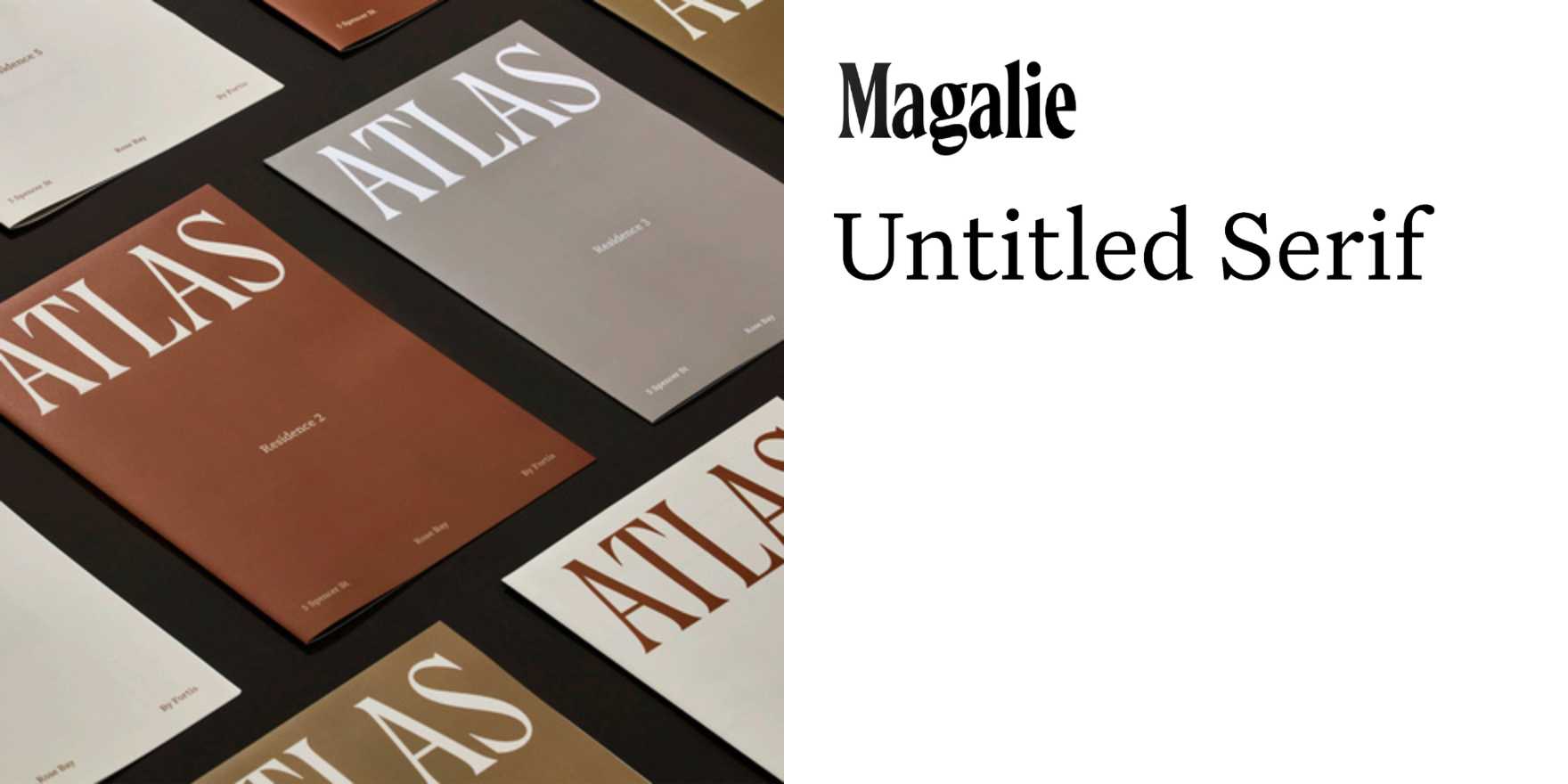 Atlas - Fonts In Use