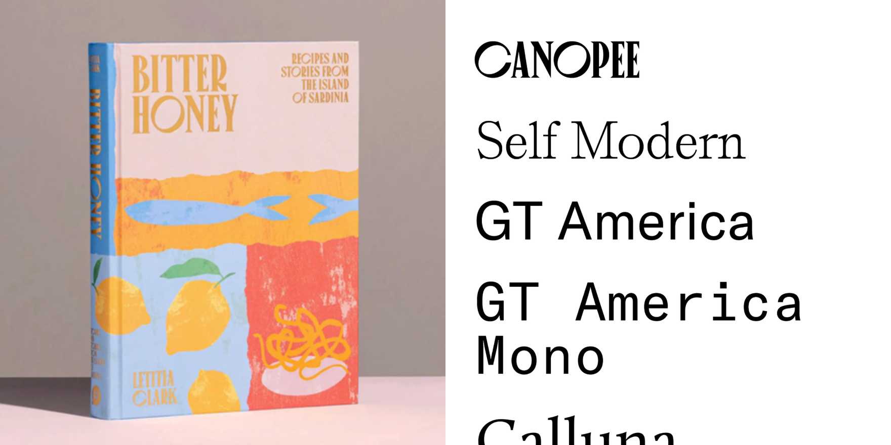 Bitter Honey by Letitia Clark - Fonts In Use