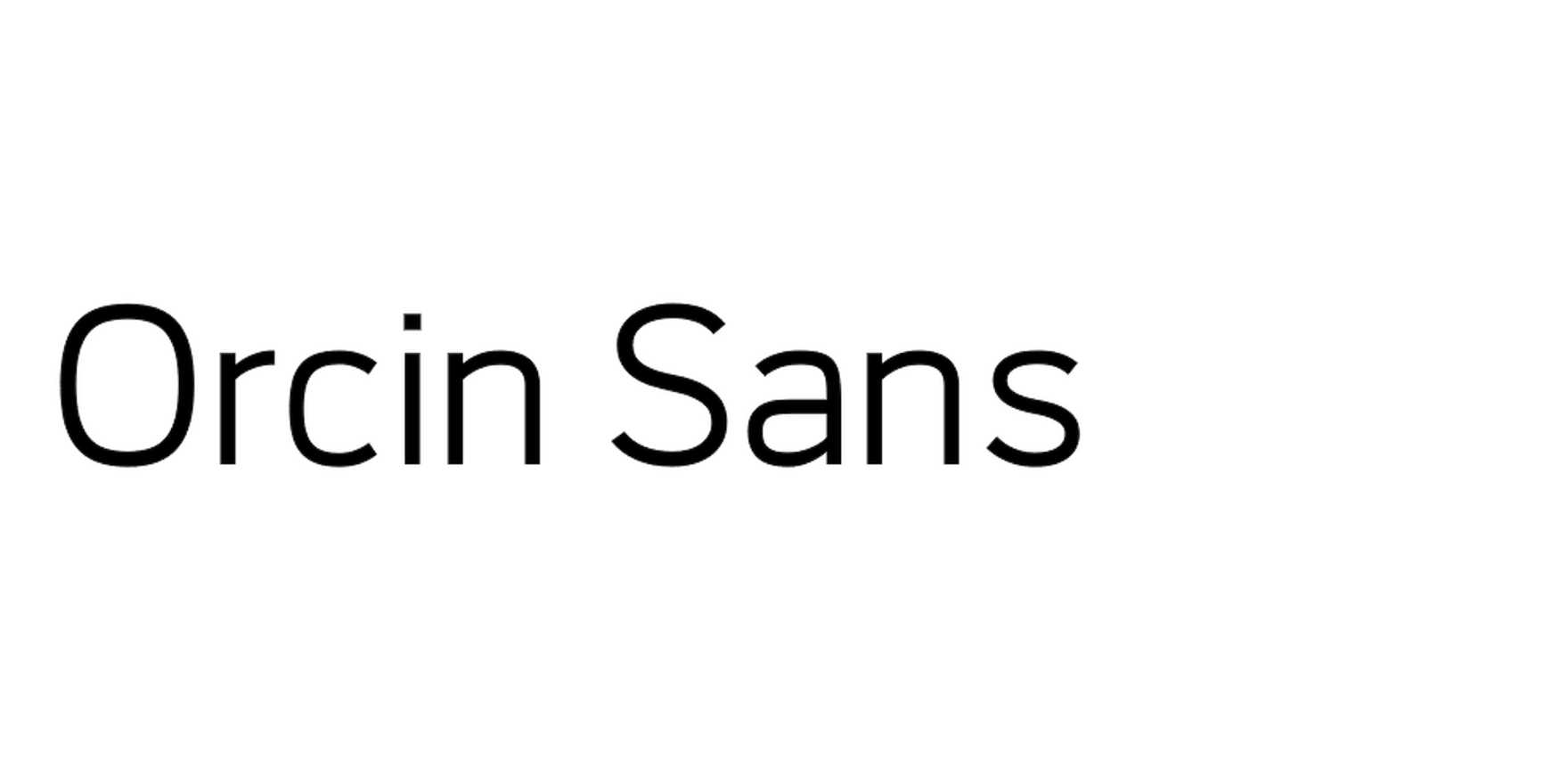 Orcin Sans in use - Fonts In Use