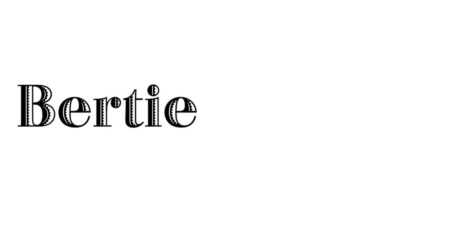 Bertie in use - Fonts In Use