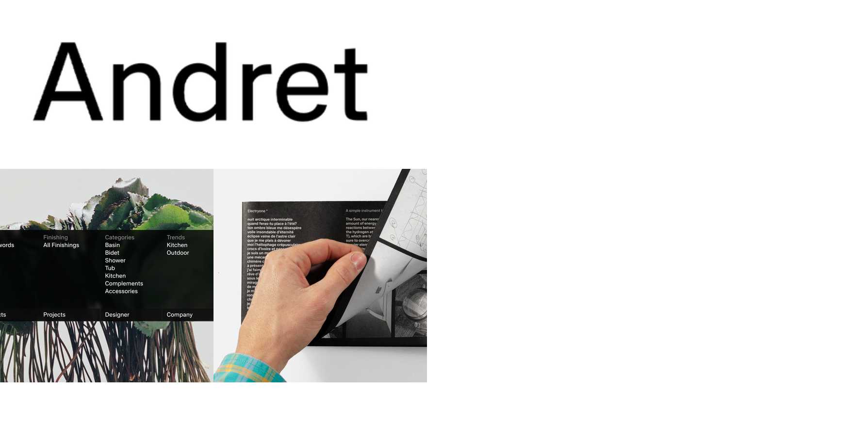 Andret in use - Fonts In Use